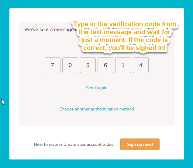 How do I sign in to rezora? – Resources & Help Center